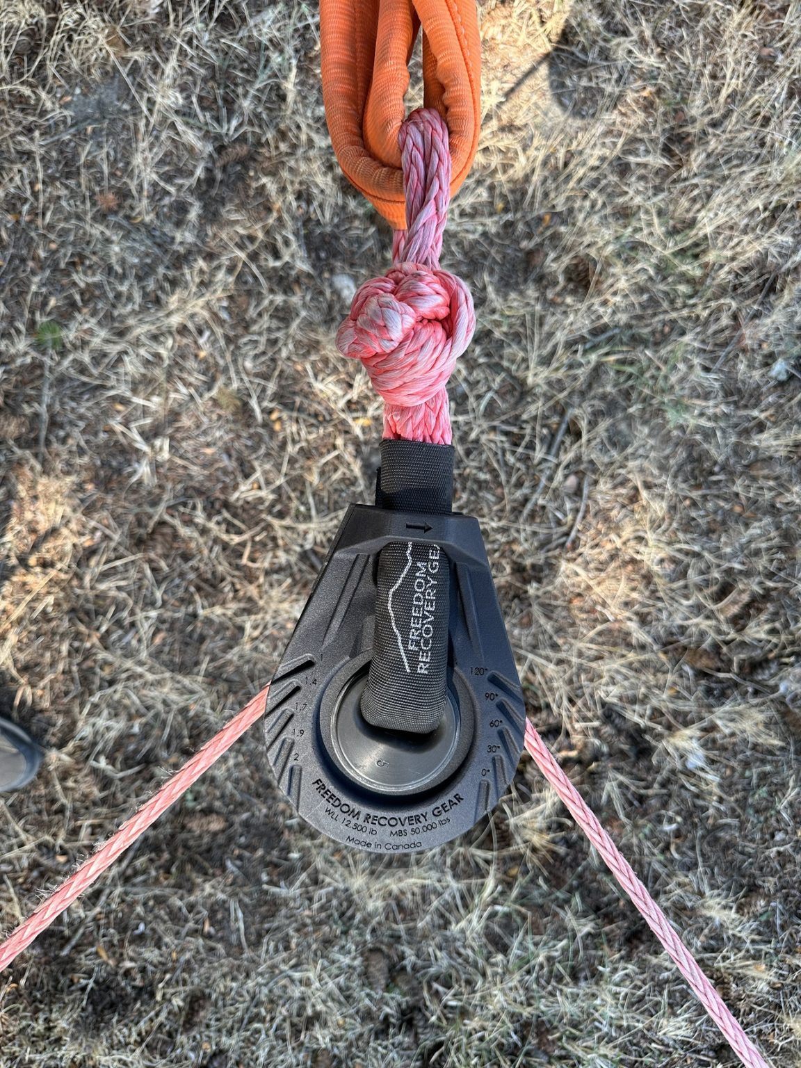 Thompson Pulley Block - Freedom Recovery Gear