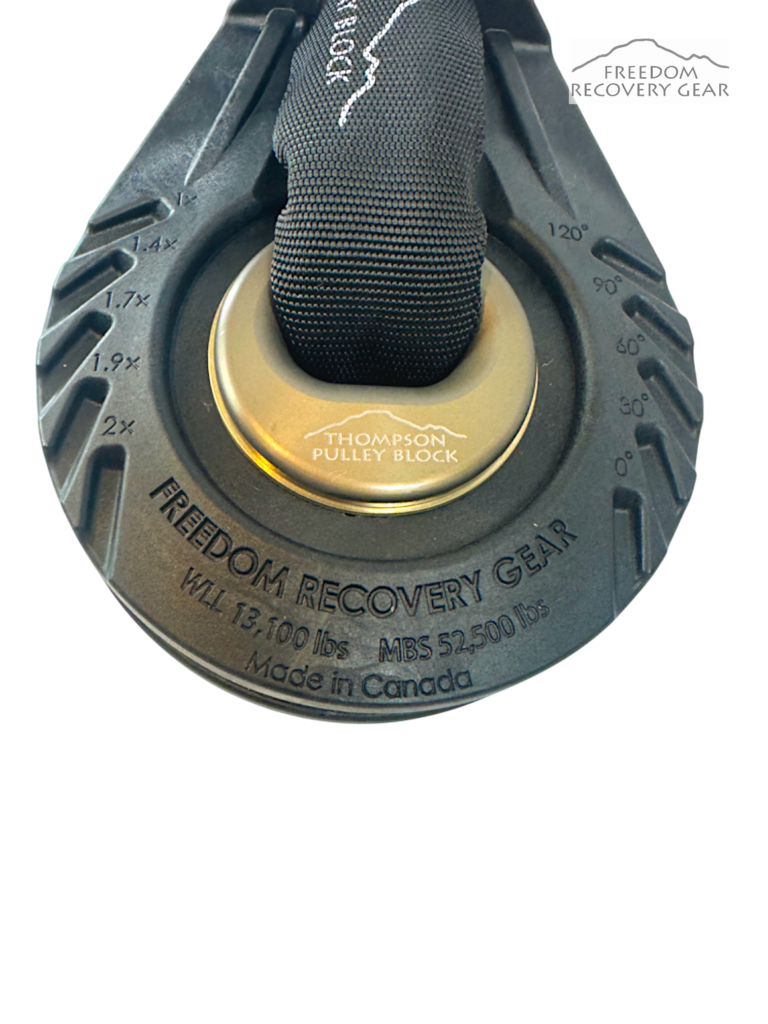 Thompson Pulley Block - Freedom Recovery Gear