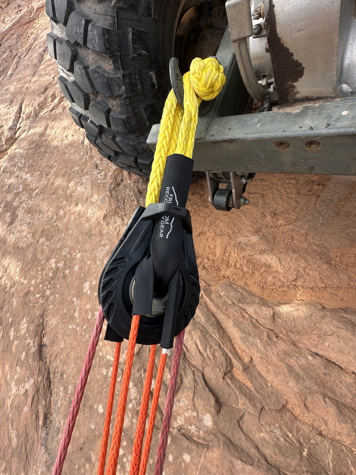 Thompson Pulley Block - Freedom Recovery Gear